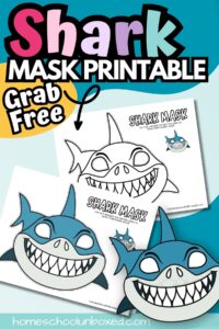 Shark Mask Printable (Free Template)