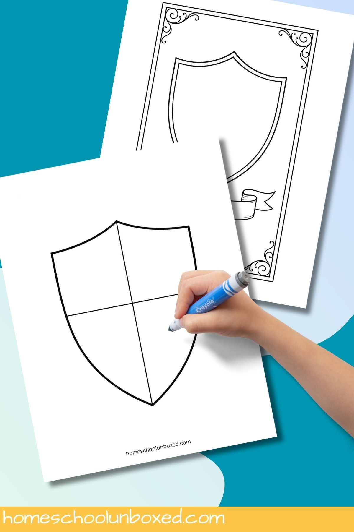 Coat of Arms Activity & Lesson Plan for Kids (Free Printables)