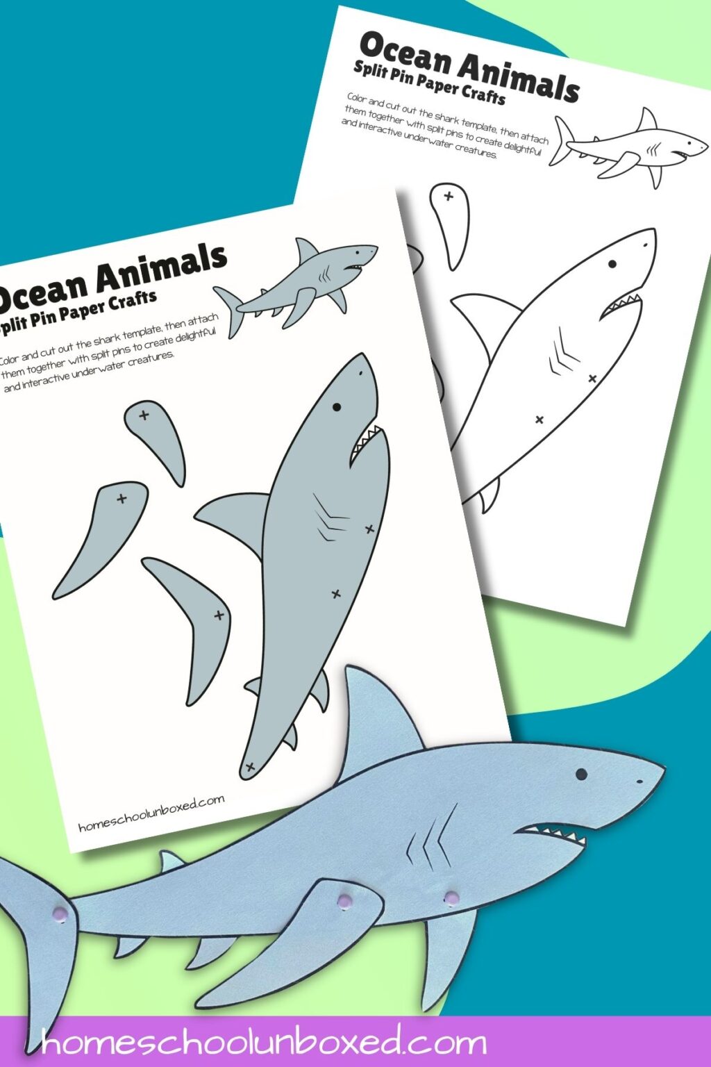 Cool Free Shark Printables (Tons of great resources!)