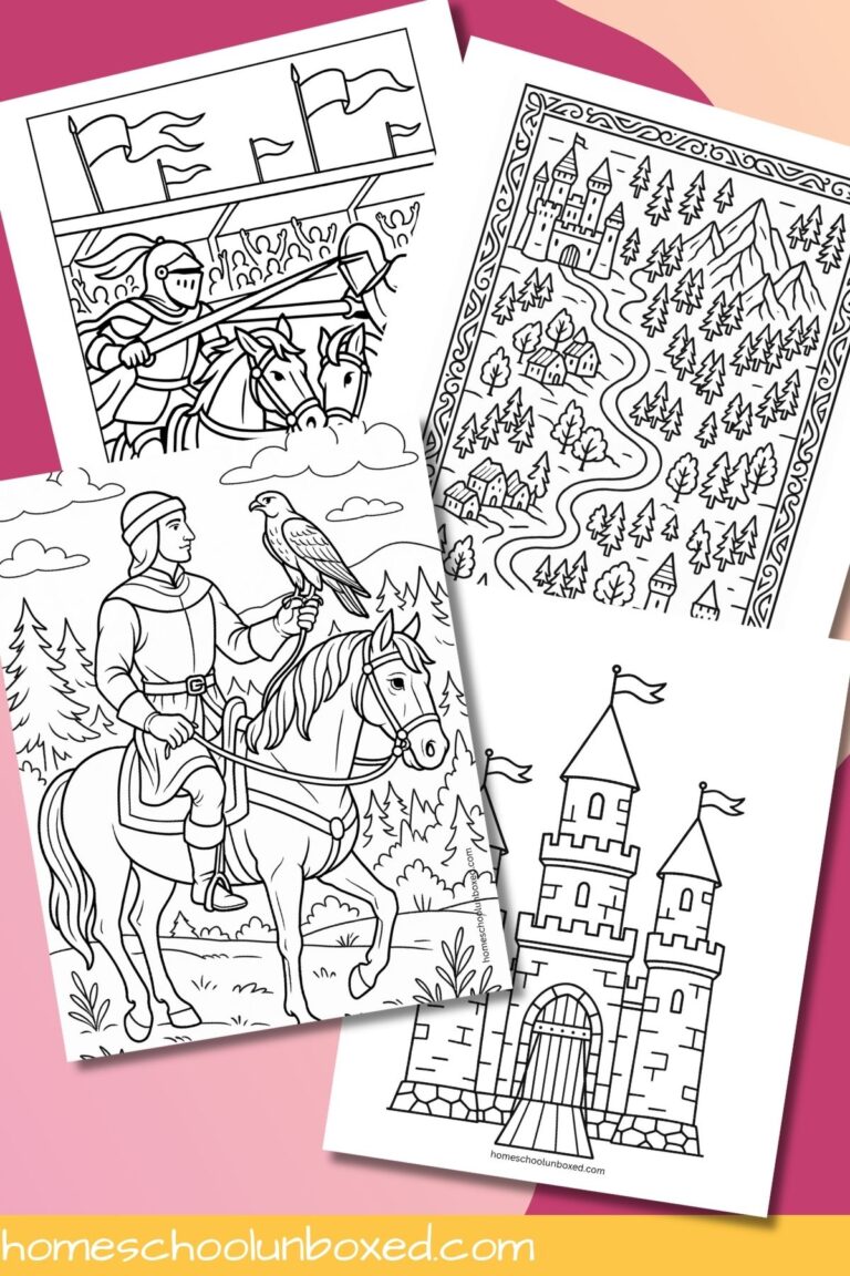Middle Ages Coloring Pages