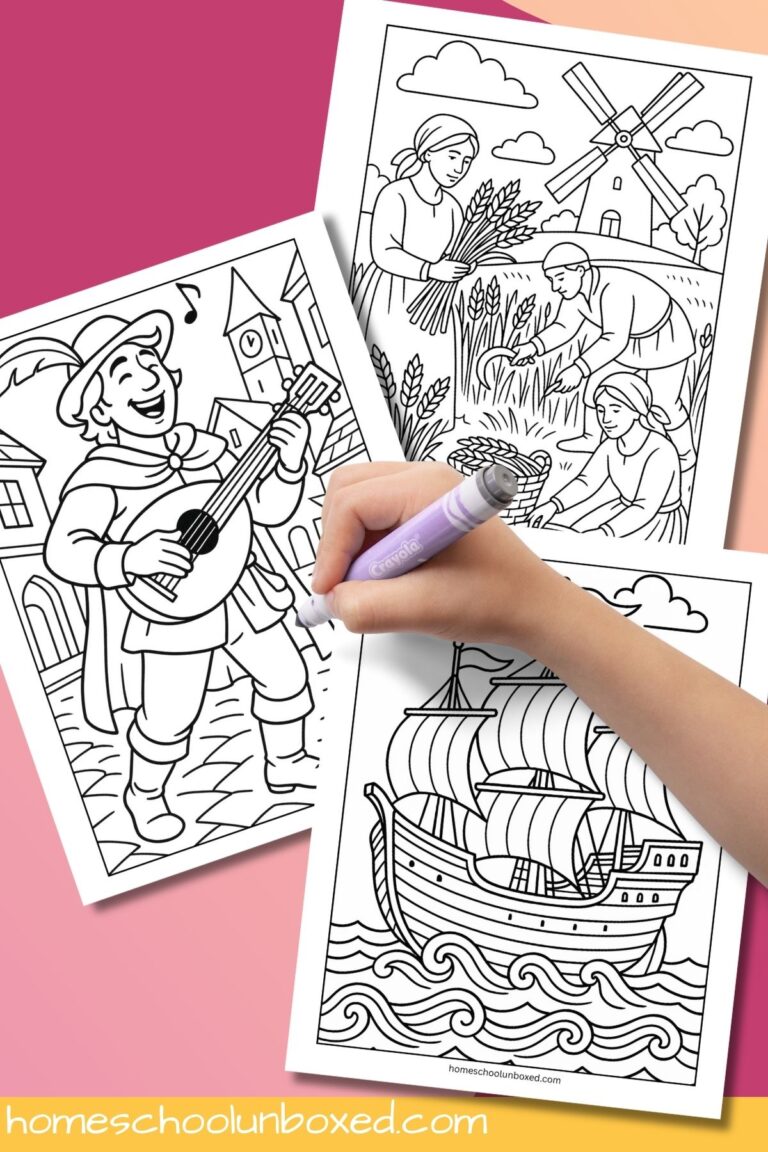 Middle Ages Coloring Pages