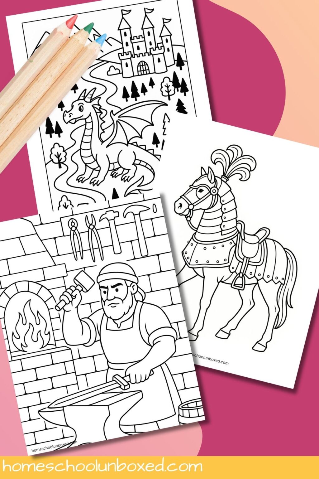 Middle Ages Coloring Pages