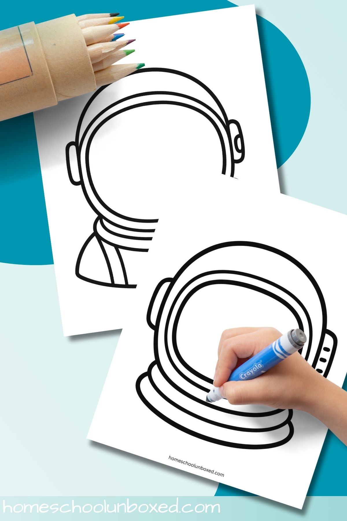 Astronaut Helmet Mask Printable