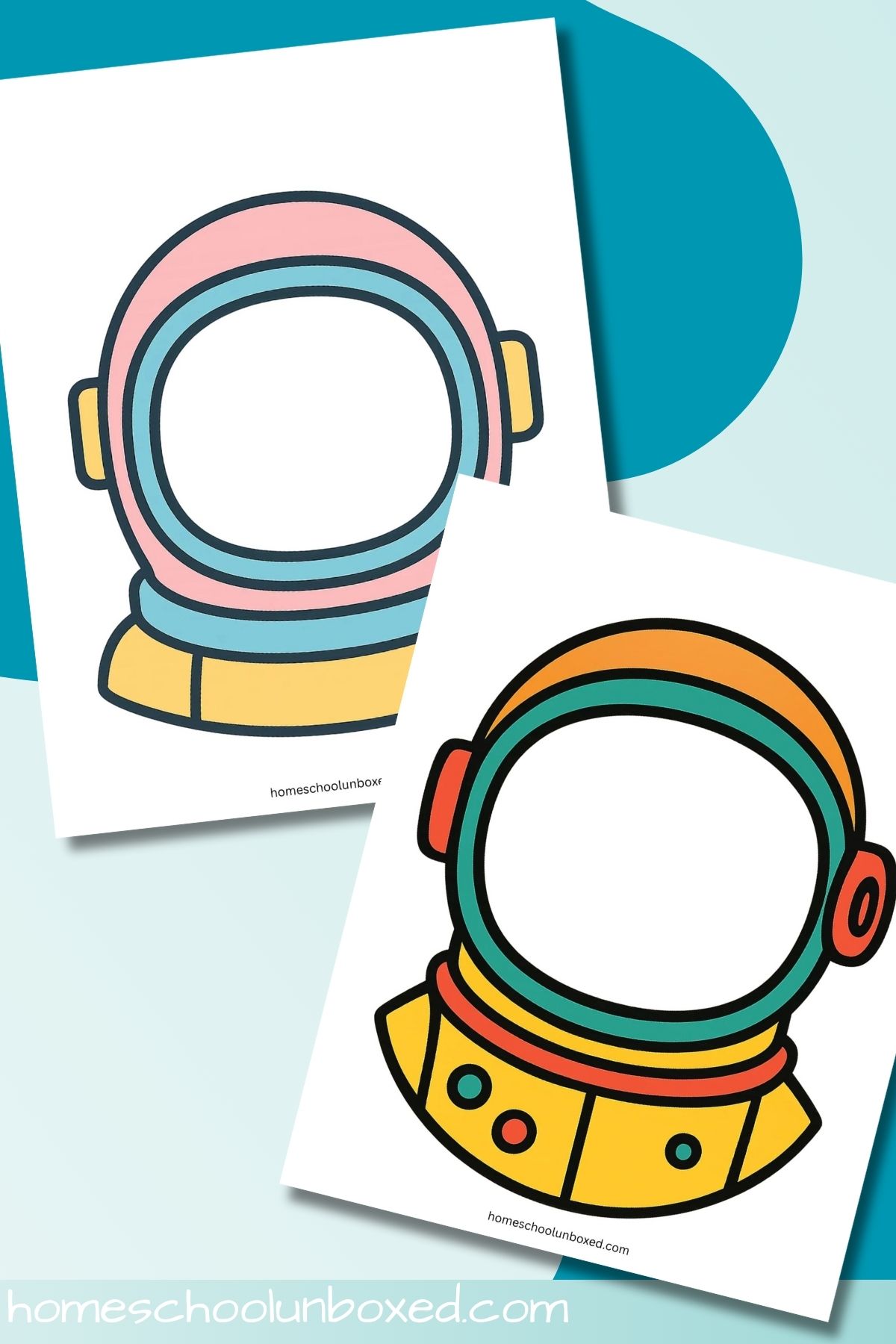 Astronaut Helmet Mask Printable