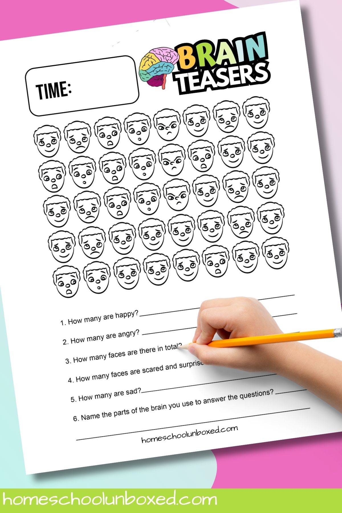 Fun Brain Teaser Worksheets for Kids (Free Printables)