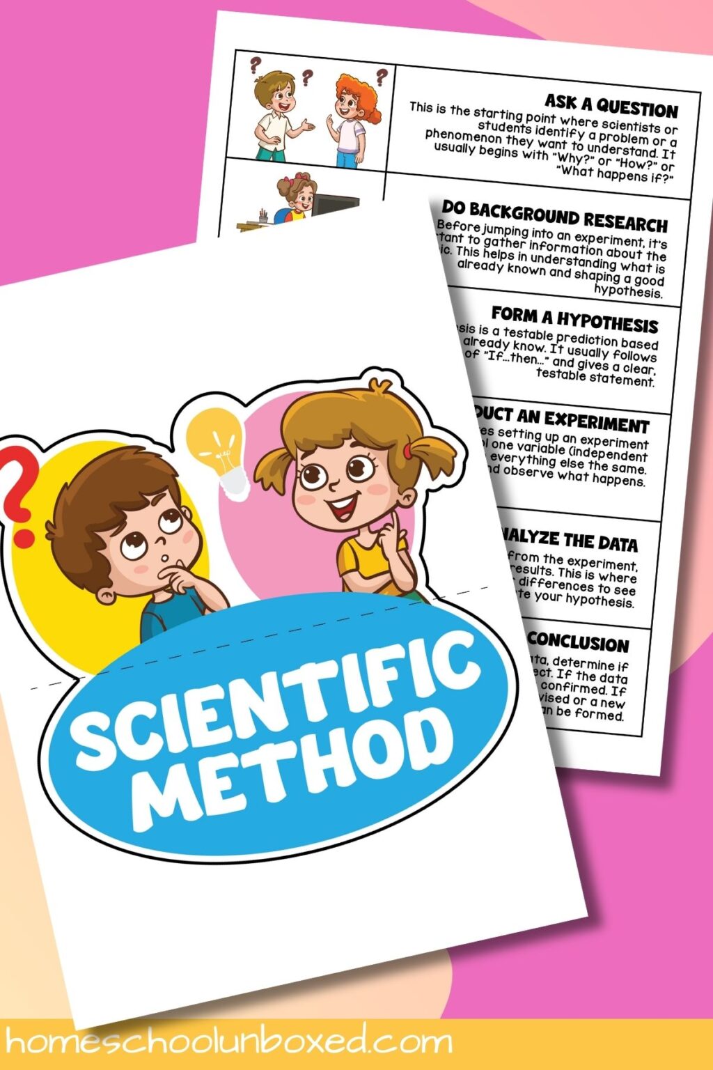 Scientific Method Fold Out Printable (Grab for Free!)