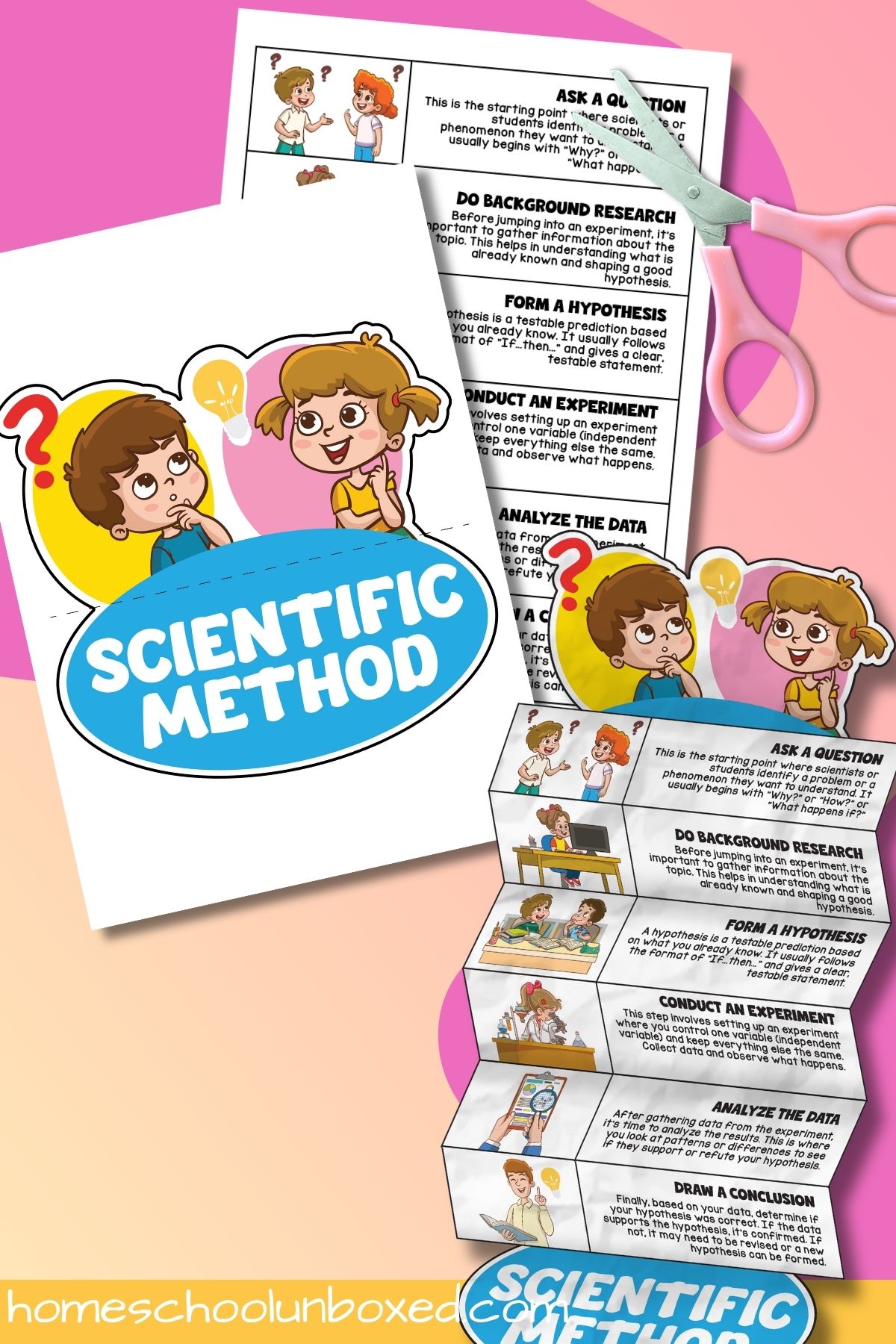 Scientific Method Fold Out Printable (Grab for Free!)