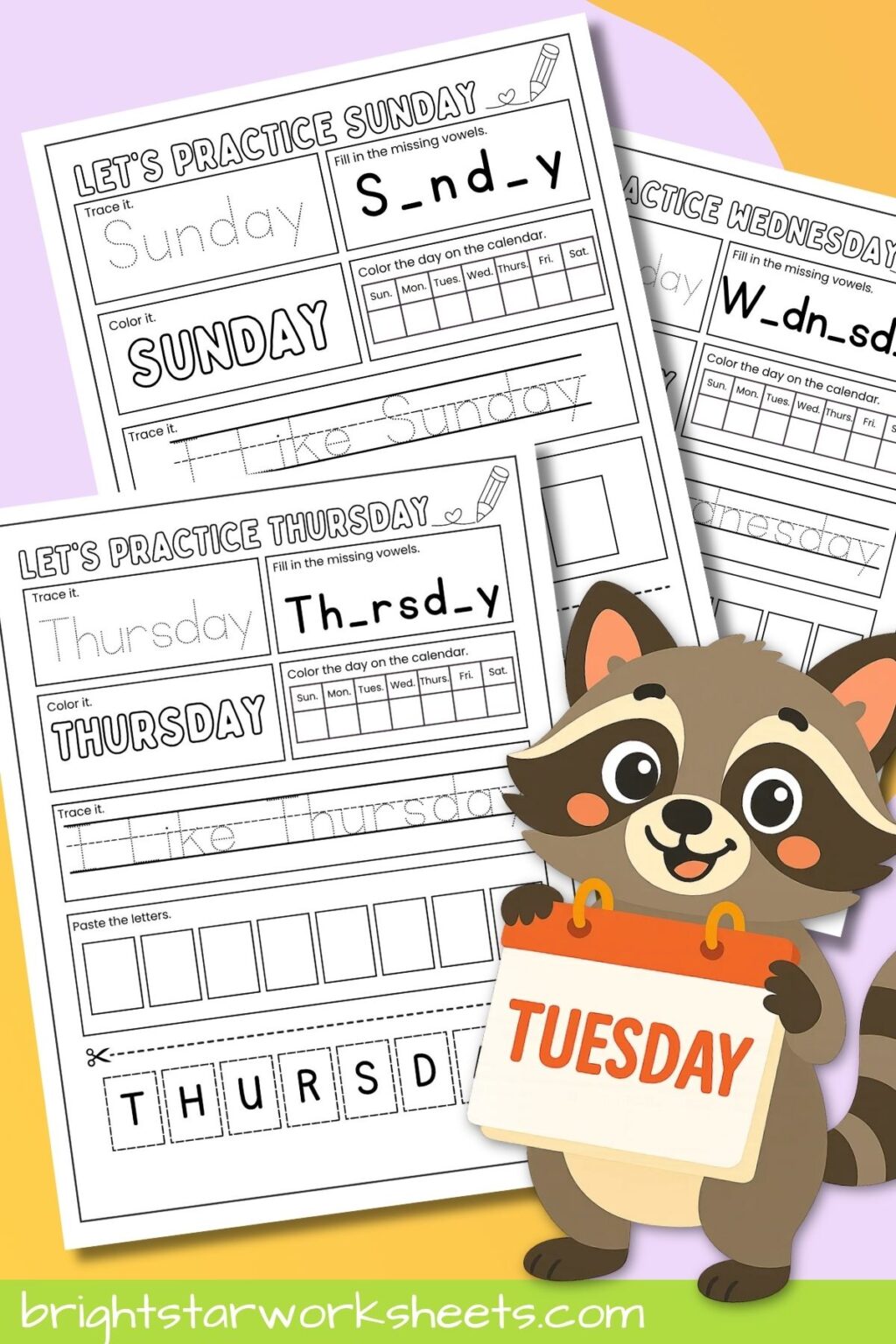 Days of the Week Worksheets (Tons of Free Printables)