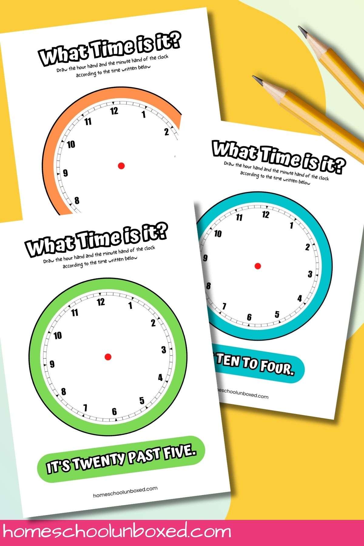What Time Is It Worksheets (Free Printables)